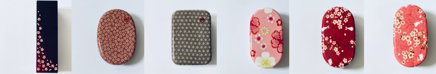 Wagara bento boxes | Japanese patterns and designs