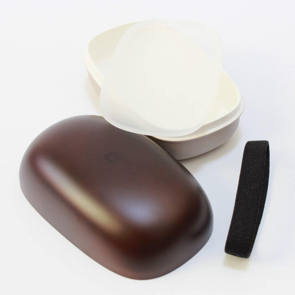 Bread loaf onigiri bento box | Puun Vari | Made in Japan