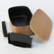 Light brown 1 tier bento box | Cypress wood colour tone