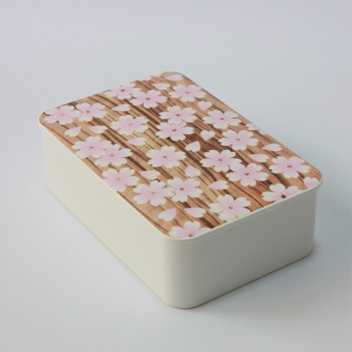 Sakura and wood tone bento boxes | Beautiful Japanese design