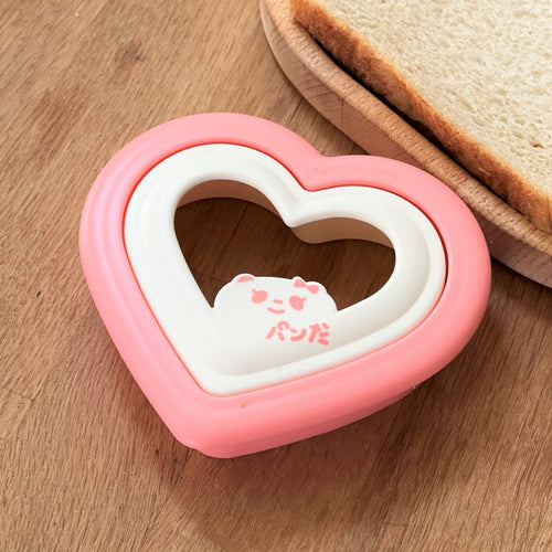Sandwich cutter & edge sealer | Heart, Clover, Square Shapes