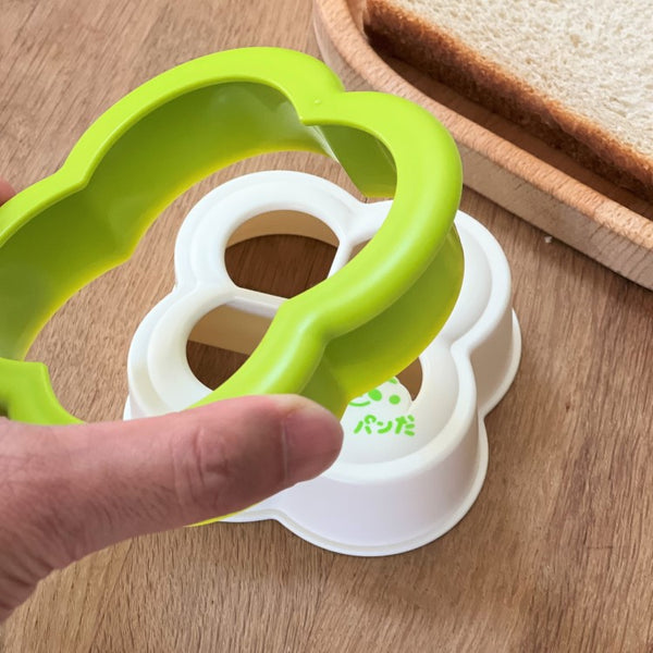 Sandwich cutter & edge sealer | Heart, Clover, Square Shapes