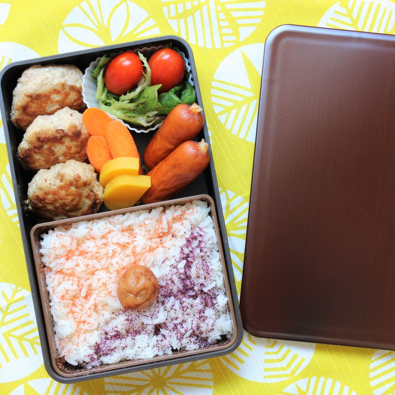 Tochi Woodgrain 1 Tier Bento Box | Majime Life